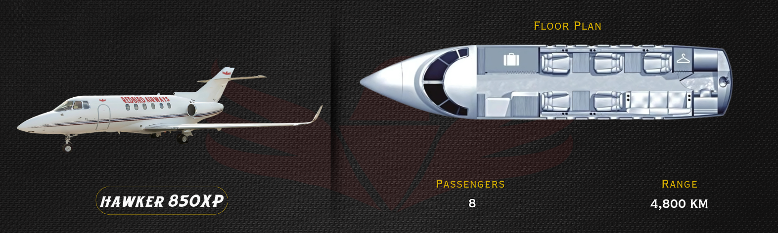 Hawker 850XP – Redbird Airways